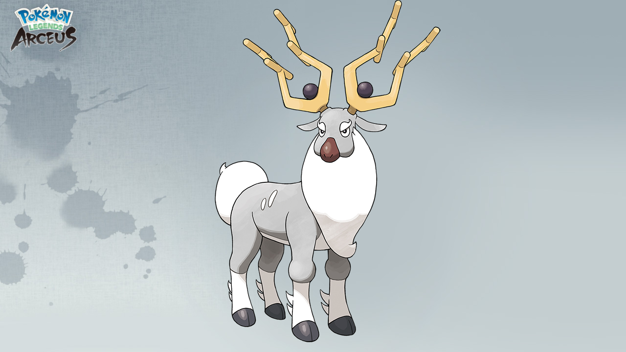 Pokémon Legends Arceus How to Evolve Stantler into Wyrdeer | Attack of ...