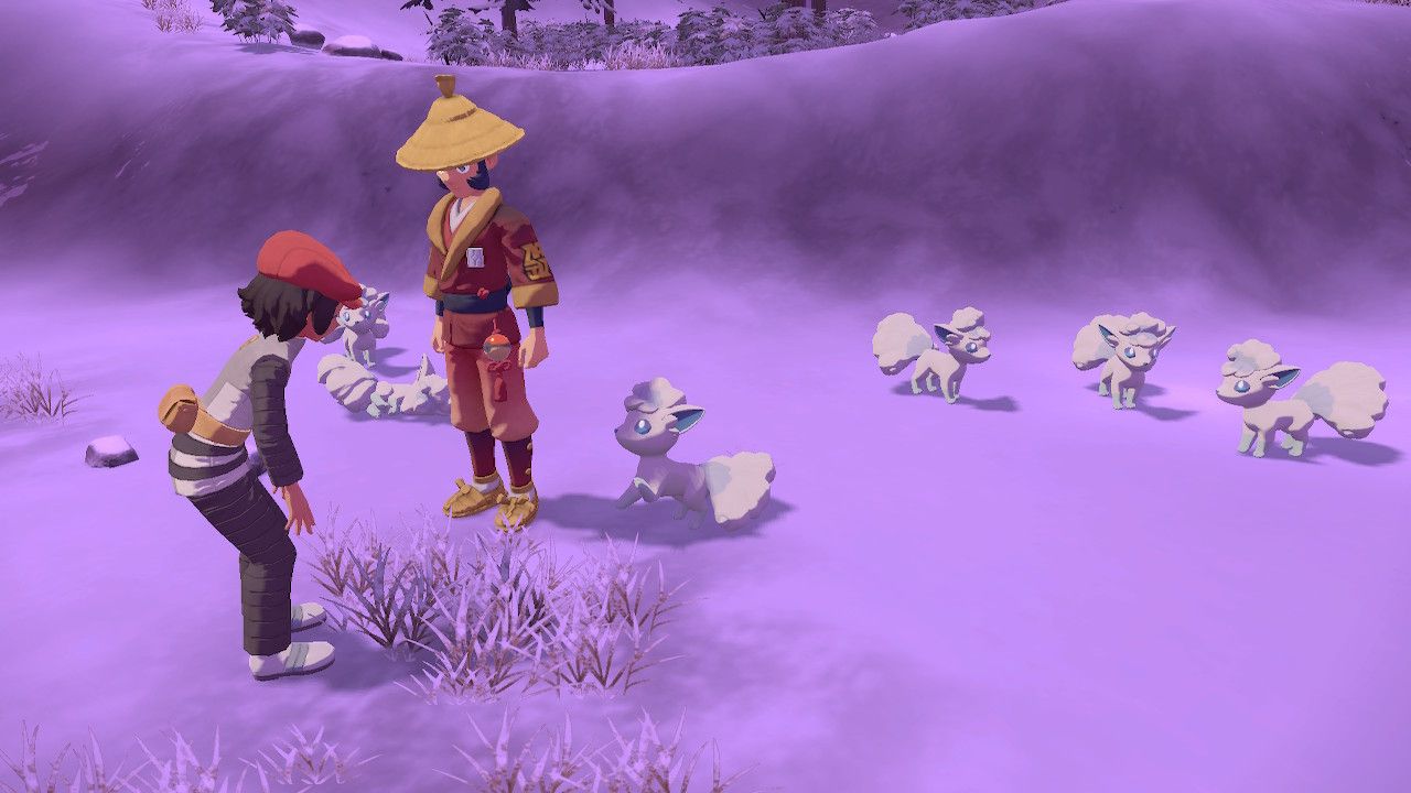 Pokemon Legends Arceus: All 5 Alolan Vulpix Locations - Snow-White ...