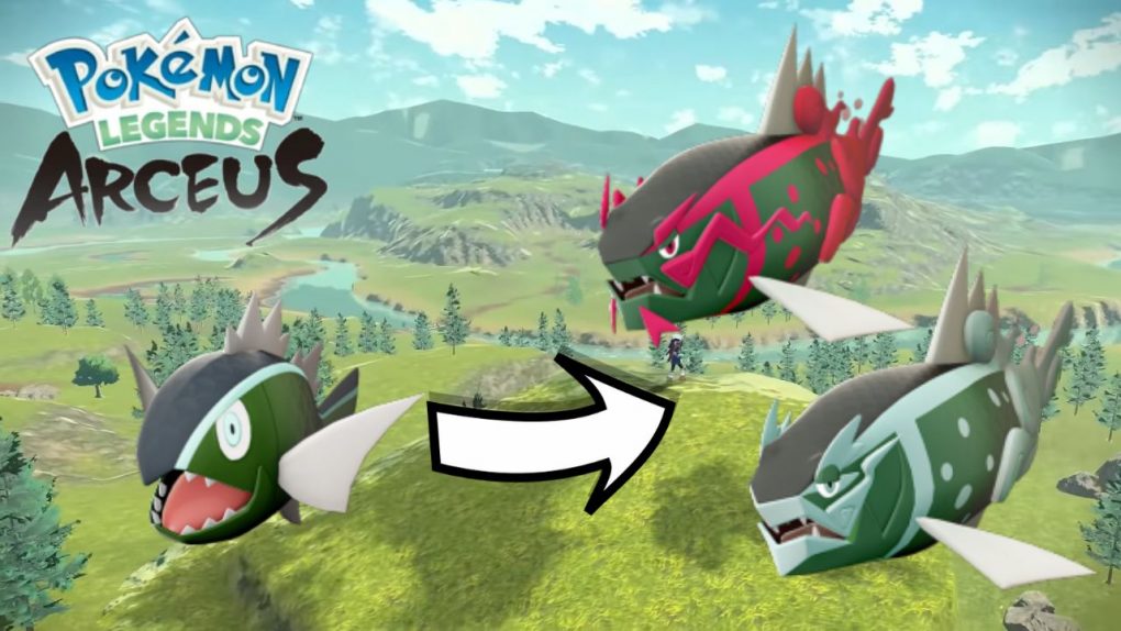 Pokemon Legends Arceus: How to Evolve Basculin into Basculegion ...