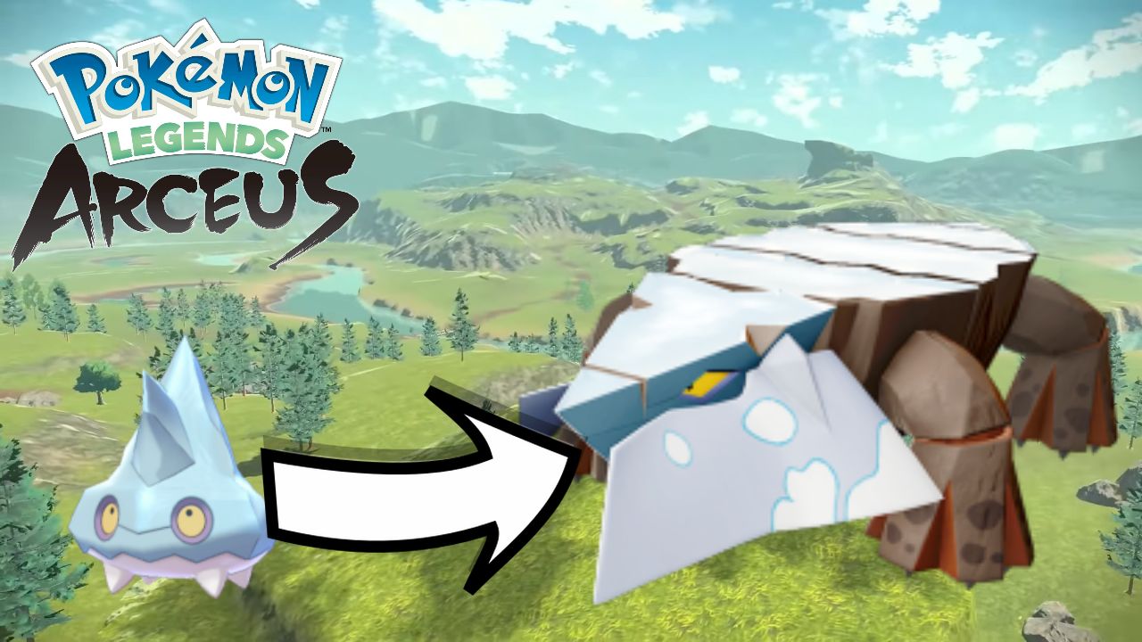 Pokemon Legends Arceus: How to Evolve Bergmite into Avalugg | Attack of ...