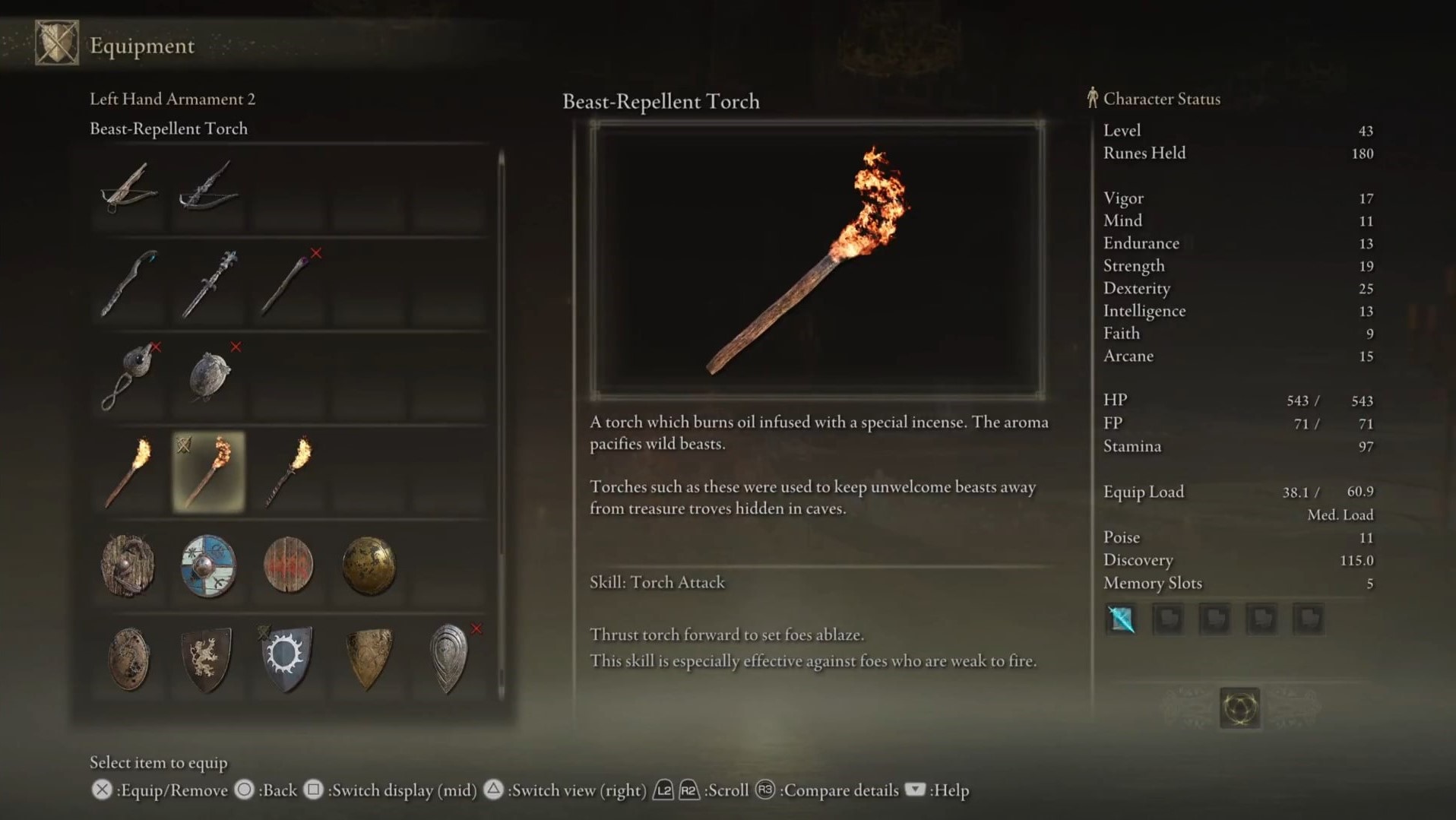 Elden Ring Beast-Repellent Torch Location: Pacify Beasts With This ...