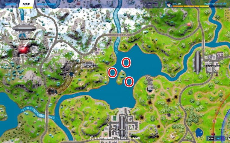 Fortnite: Collect Omni Chips at Loot Lake Locations Map | Attack of the ...