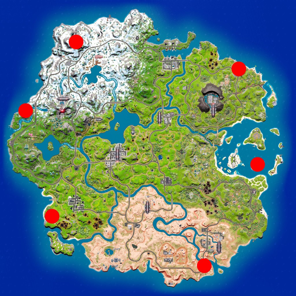 Fortnite: Deliver a Tank to a Seven Outpost Locations Map | Attack of ...