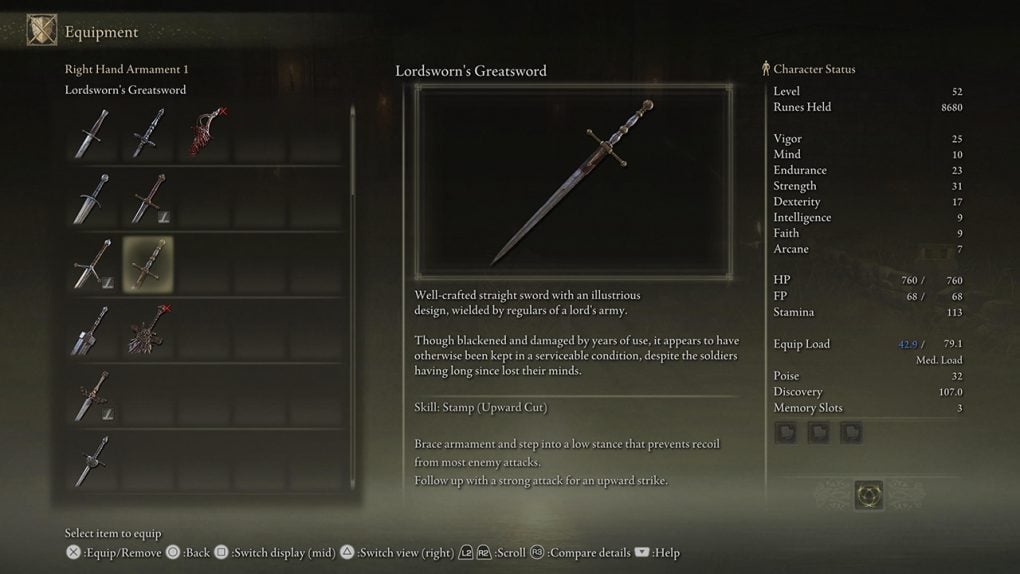 Elden Ring Early Game Greatsword Location: How to Get the Lordsworn's ...