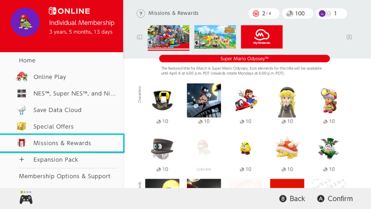 Nintendo Switch Online: Missions & Rewards Guide | Attack of the Fanboy