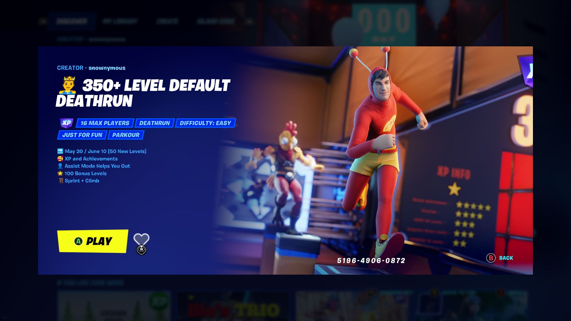 Best Fortnite Deathrun Codes: The Best Custom Deathrun Maps in Creative ...