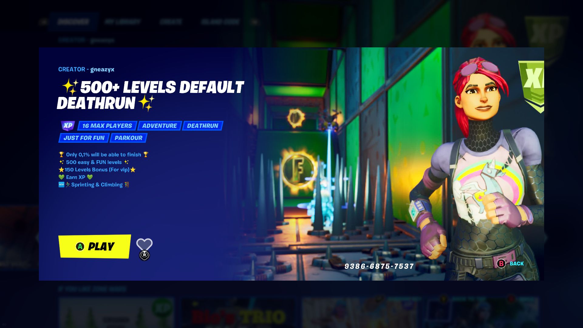 Best Fortnite Deathrun Codes: The Best Custom Deathrun Maps in Creative ...