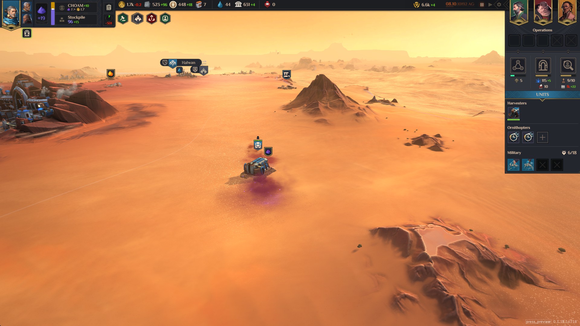 Dune: Spice Wars: How To Set Up Refinery To Harvest Spice | Attack of ...
