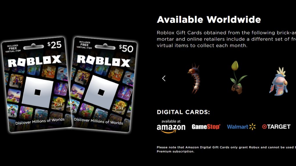 Roblox Gift Cards Include Free Avatar Items in May 2022: Here's the ...