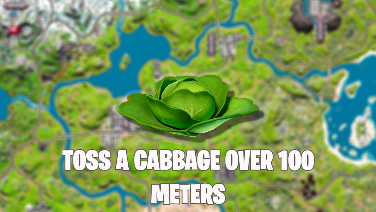 Fortnite: Easy Method to Throw Cabbage 100 or More Meters in One Toss ...