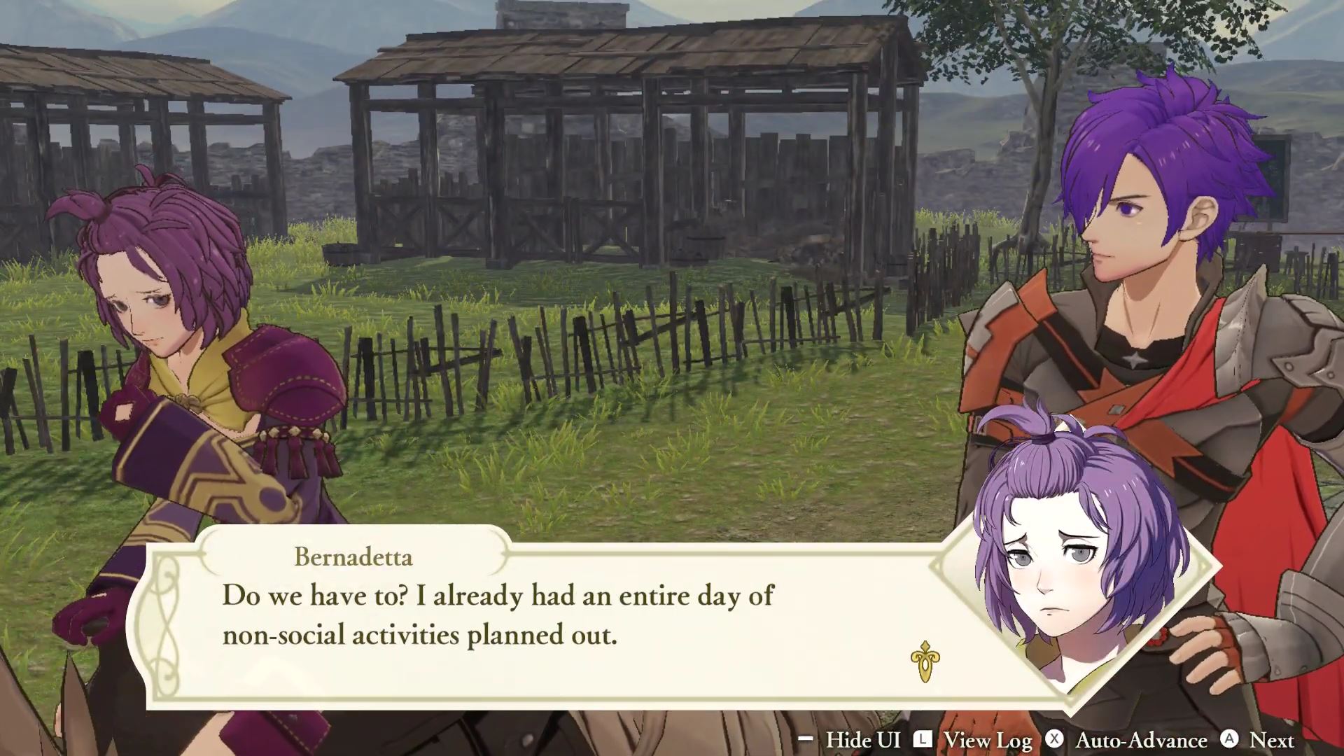 Bernadetta Expedition Answers: What to Say to Bernadetta in Fire Emblem ...