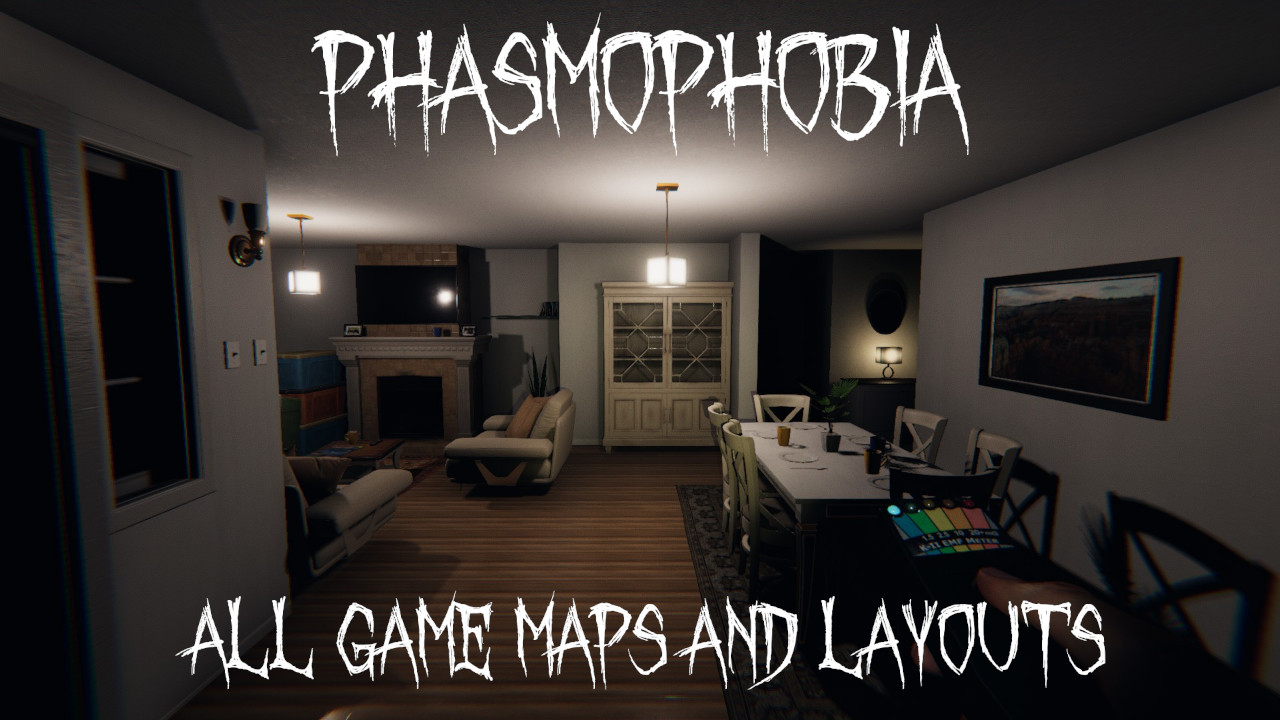 All Phasmophobia Maps and Layouts - Small, Medium, and Large Game Maps ...
