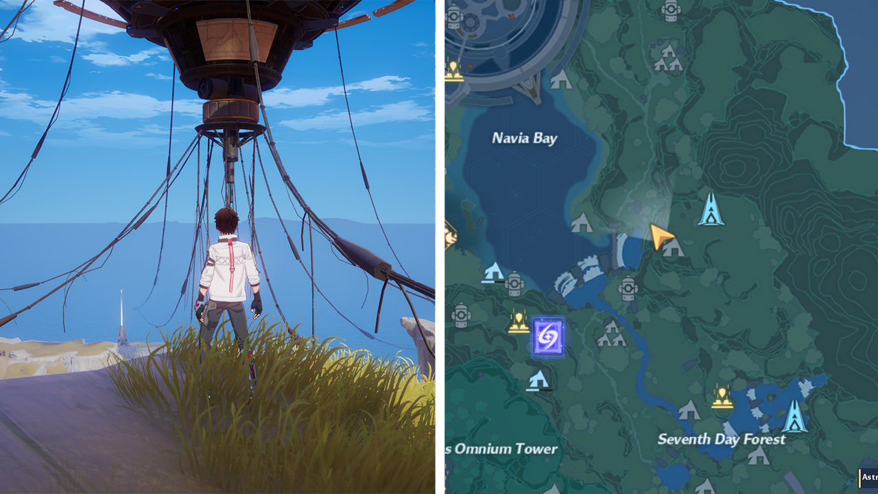 All 4 Navia Scenic Point Locations in Tower of Fantasy | Attack of the ...
