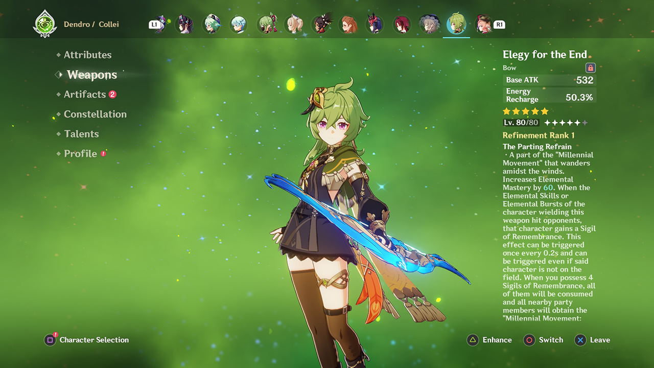 The Best Collei Build in Genshin Impact | Weapons, Artifacts, and Team ...