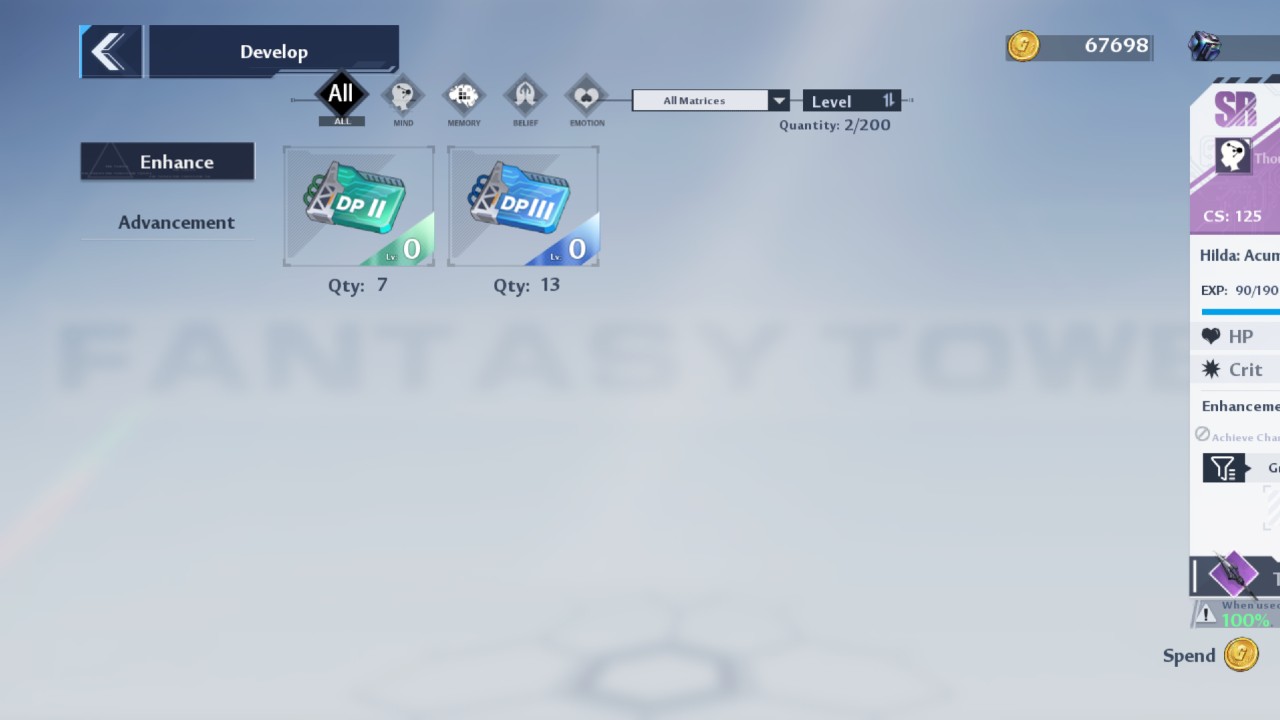 Tower of Fantasy Matrix Guide: How to Upgrade to Level 5 | Attack of ...