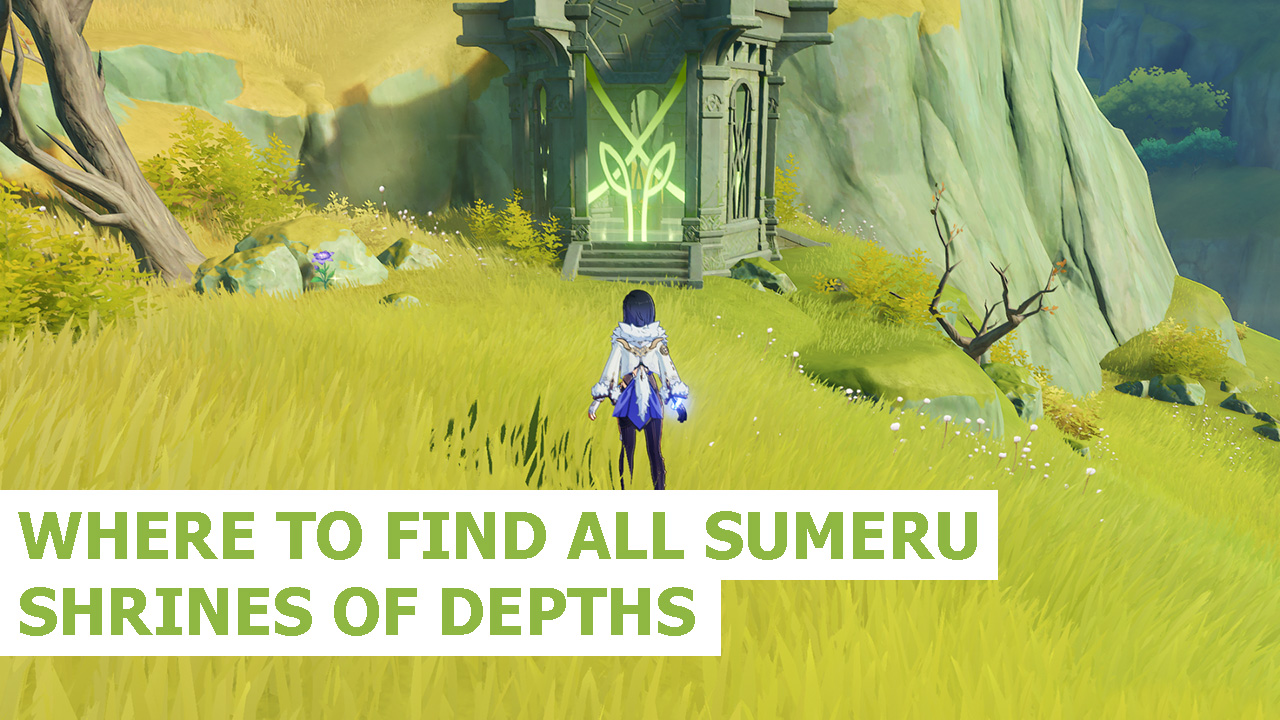 Genshin Impact: Where to Find all Shrines of Depths in Sumeru | Attack ...