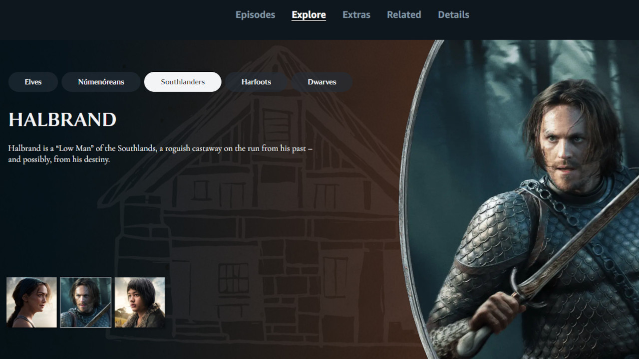 The Rings of Power: Halbrand, and His Lineage, Might be Trouble ...