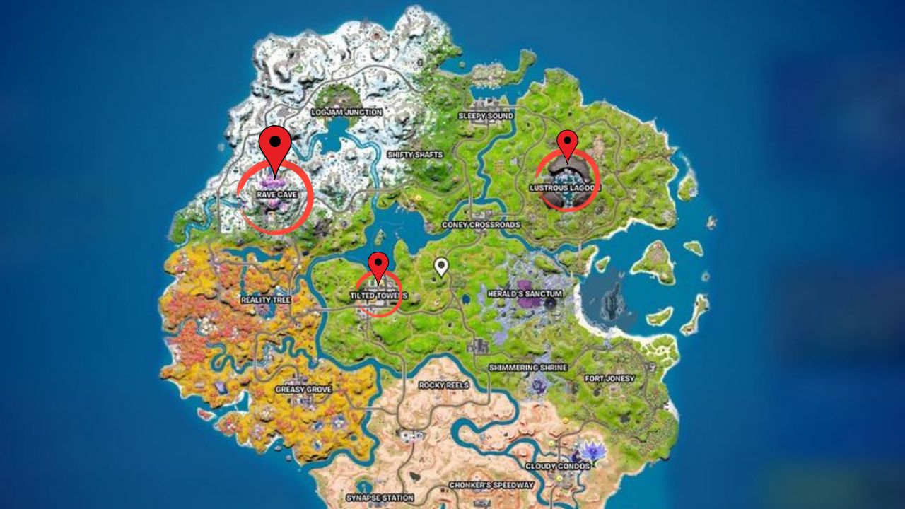 Fortnite: How to Emote at The Flairship, The Driftwood, and No Sweat ...