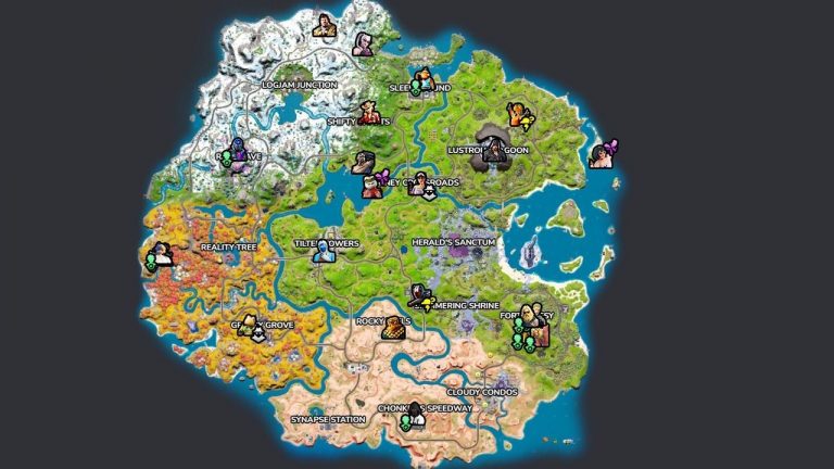 All Fortnite Chapter 3 Season 4 NPC Locations | Attack of the Fanboy