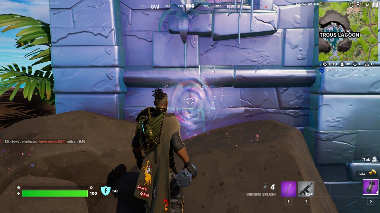 How to Use Chrome Splash to Phase Through Walls in Fortnite | Attack of ...