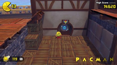 Pac-Man World Re-Pac: What Are The Blue Tiles | Attack of the Fanboy