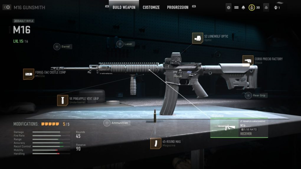 The Best M16 Loadout in Modern Warfare 2 | Attachments, Perks, and ...