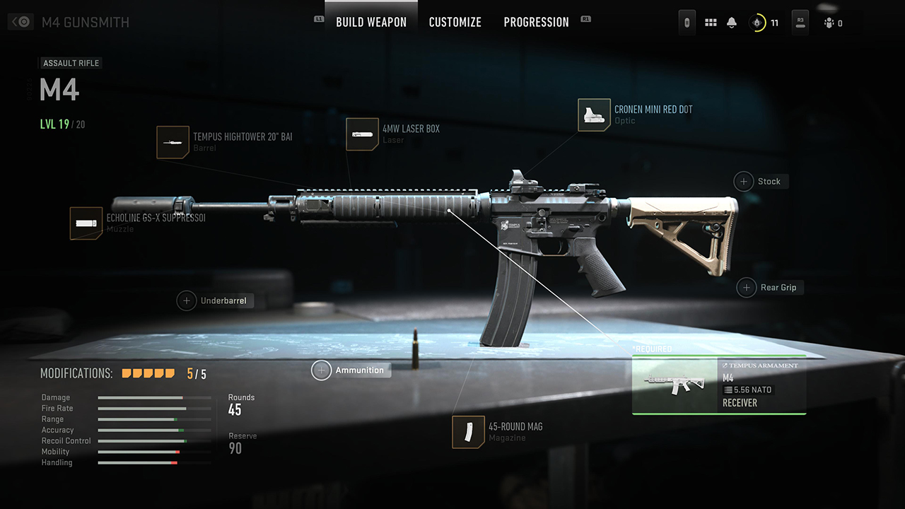 The Best M4 Loadout in Modern Warfare 2 | Attachments, Perks, and Class ...
