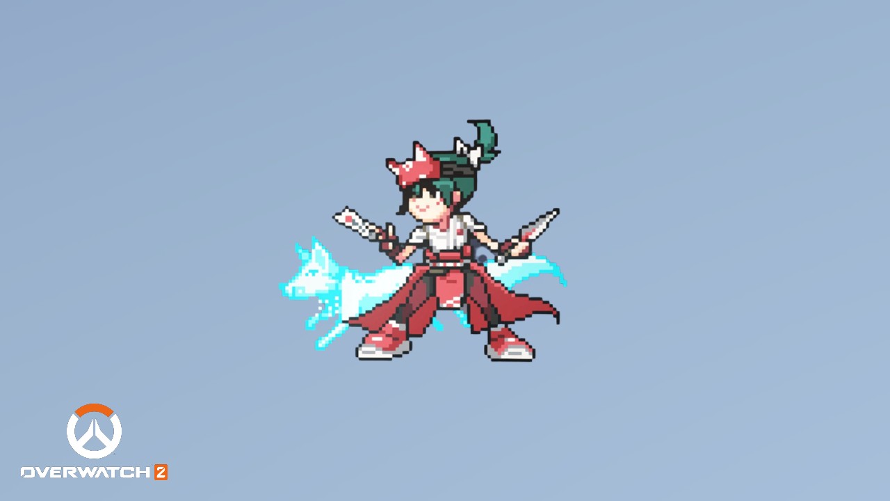 Overwatch 2: How to Unlock Kiriko's Cute and Pixel Sprays | Attack of the Fanboy