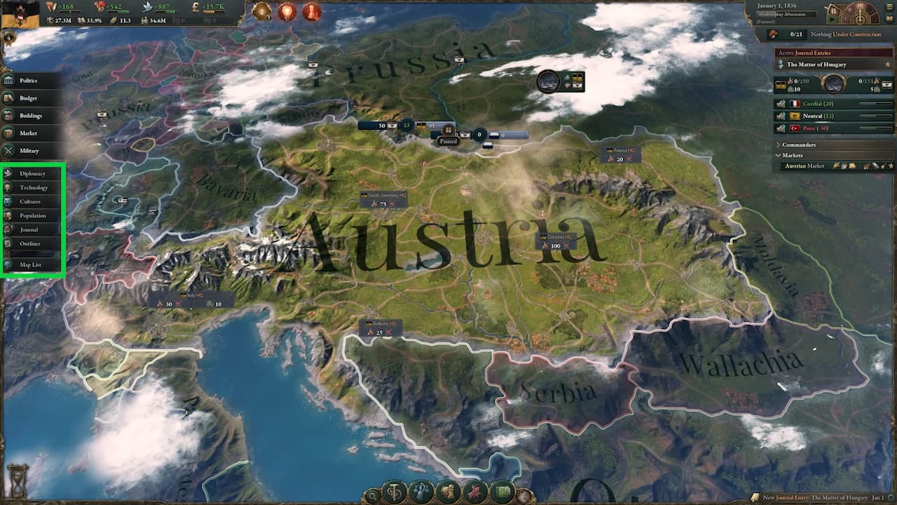 How to use the User Interface in Victoria 3 | Attack of the Fanboy