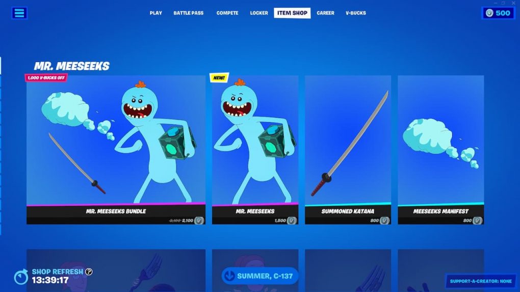 Fortnitemares 2022: Mr. Meeseeks, Princess Summer and Ash Williams ...