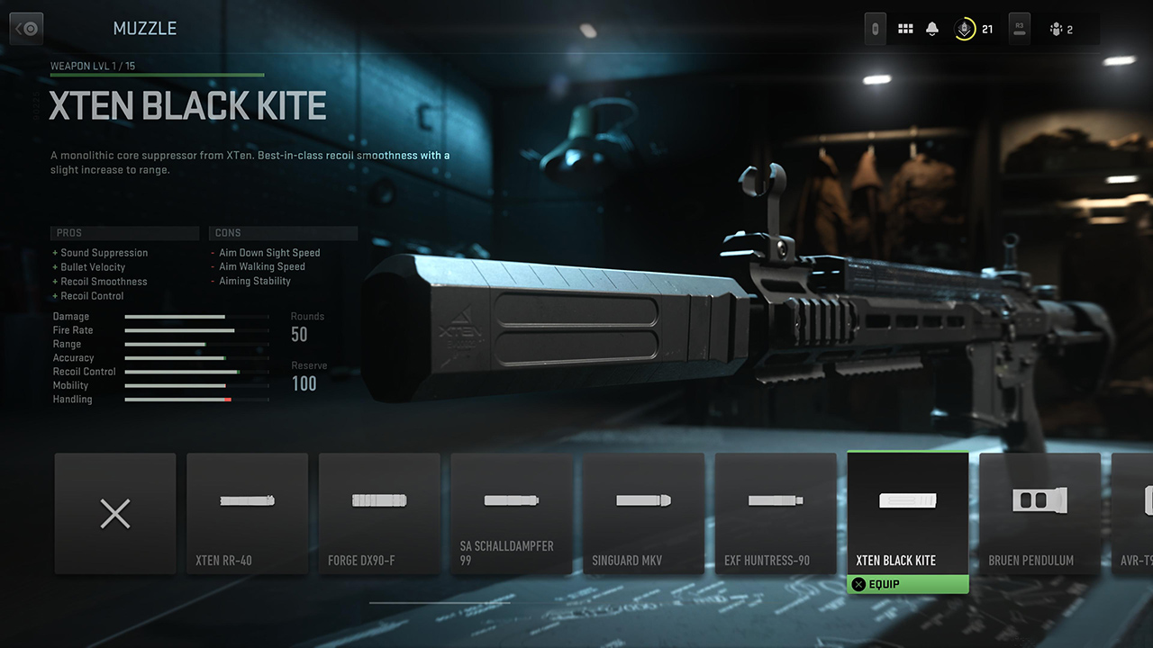 How to Unlock the Xten Black Kite Muzzle Suppressor in Modern Warfare 2 ...