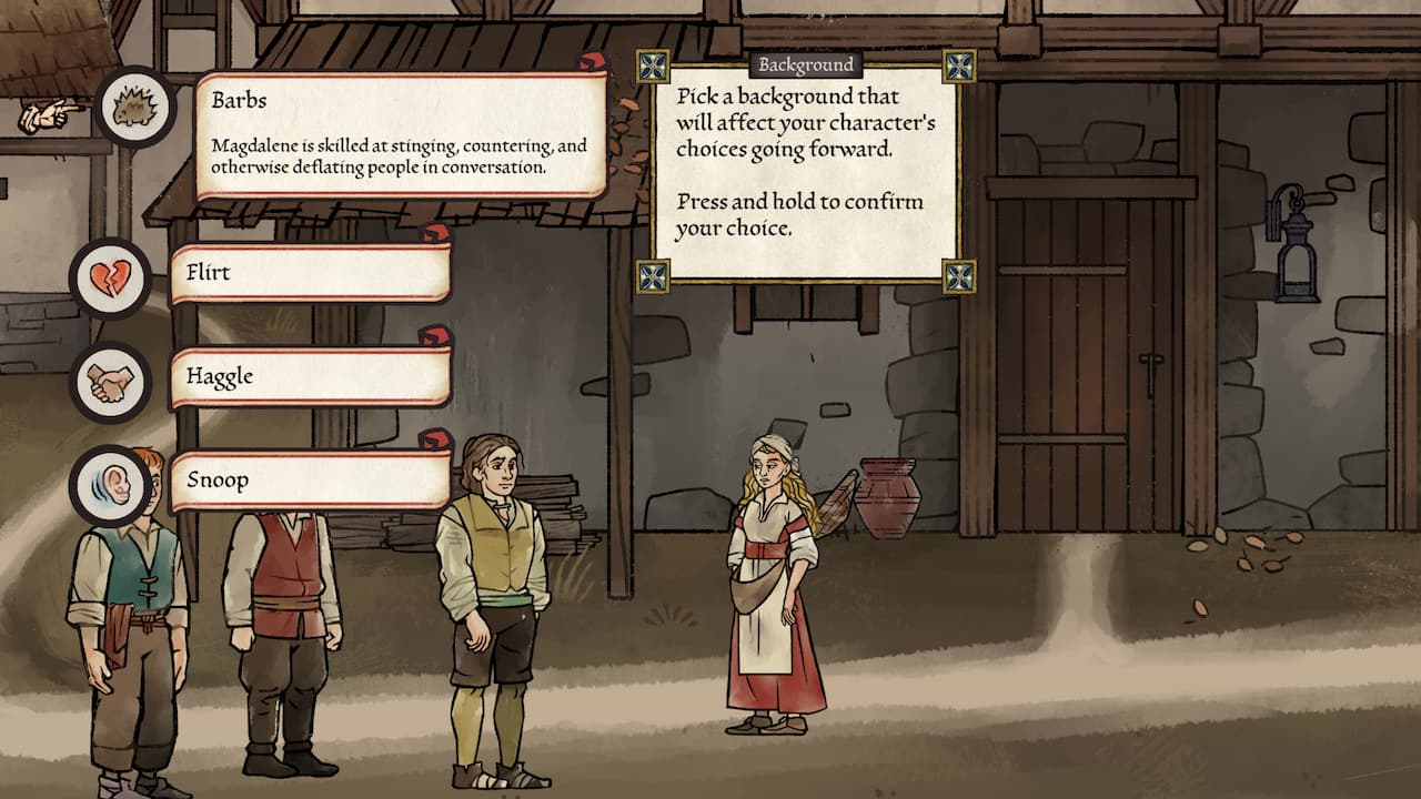 Pentiment: What Background Should You Choose? | Attack of the Fanboy