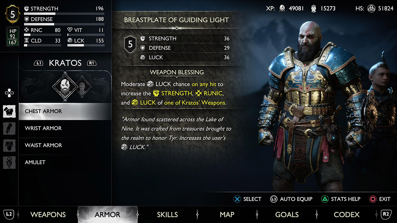 How to Get the Guiding Light Armor in God of War Ragnarok | All Guiding ...