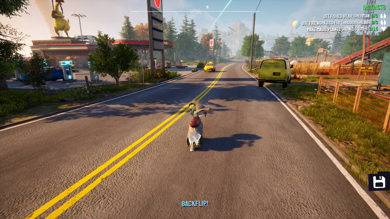 How to Complete the How to be a Goat Instinct in Goat Simulator 3 ...
