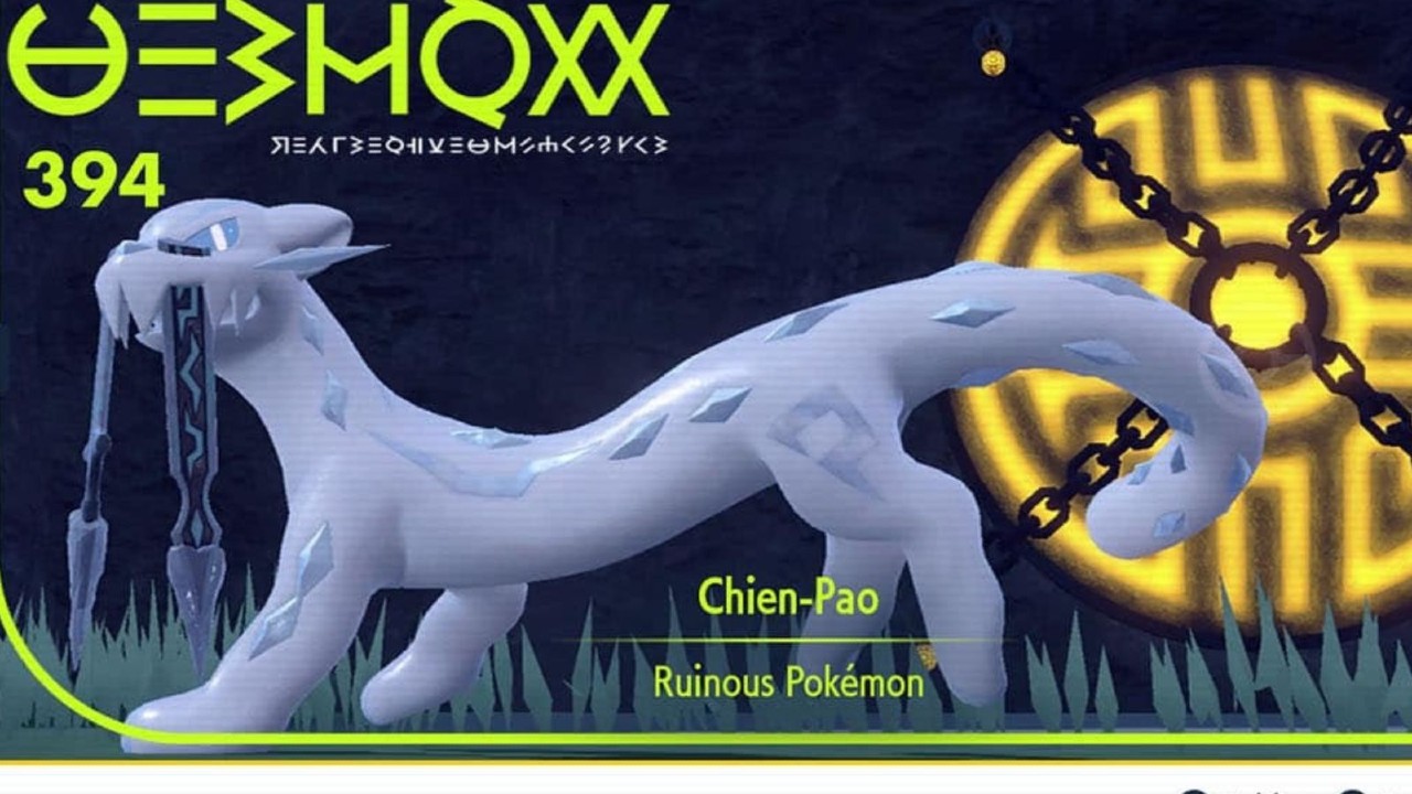 How to Catch Chien-Pao in Pokemon Scarlet and Violet | Attack of the Fanboy