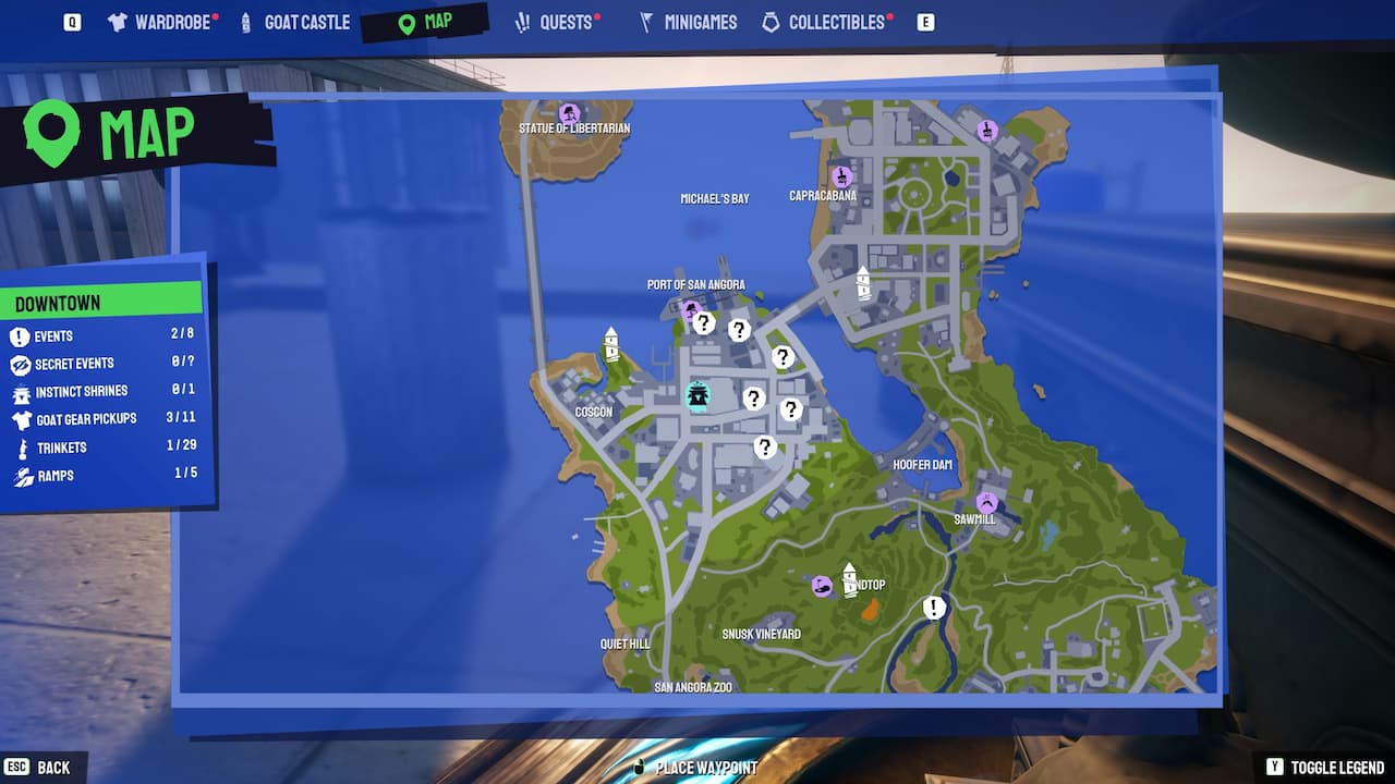 All 7 Instinct Shrine Locations in Goat Simulator 3 | Attack of the Fanboy