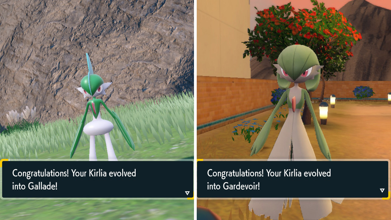 How to Evolve Kirlia into Gallade and Gardevoir in Pokémon Scarlet and ...