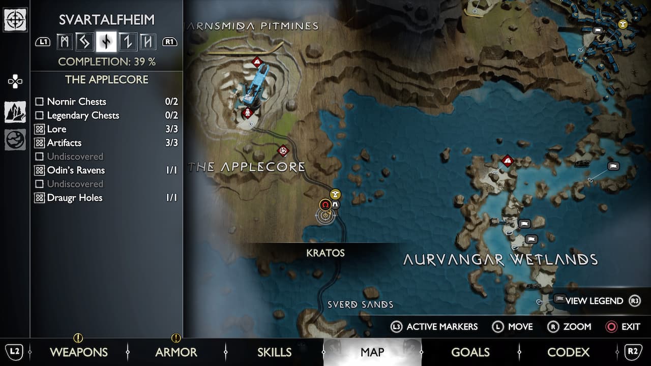 God of War Ragnarok Chaos Spark Locations: How to Collect All 6 ...