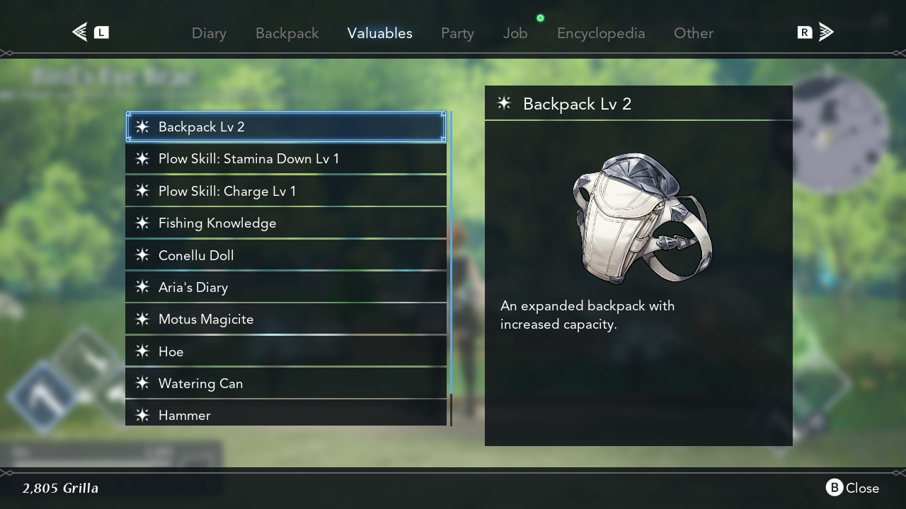 Harvestella: How to Increase Your Backpack Size | Attack of the Fanboy