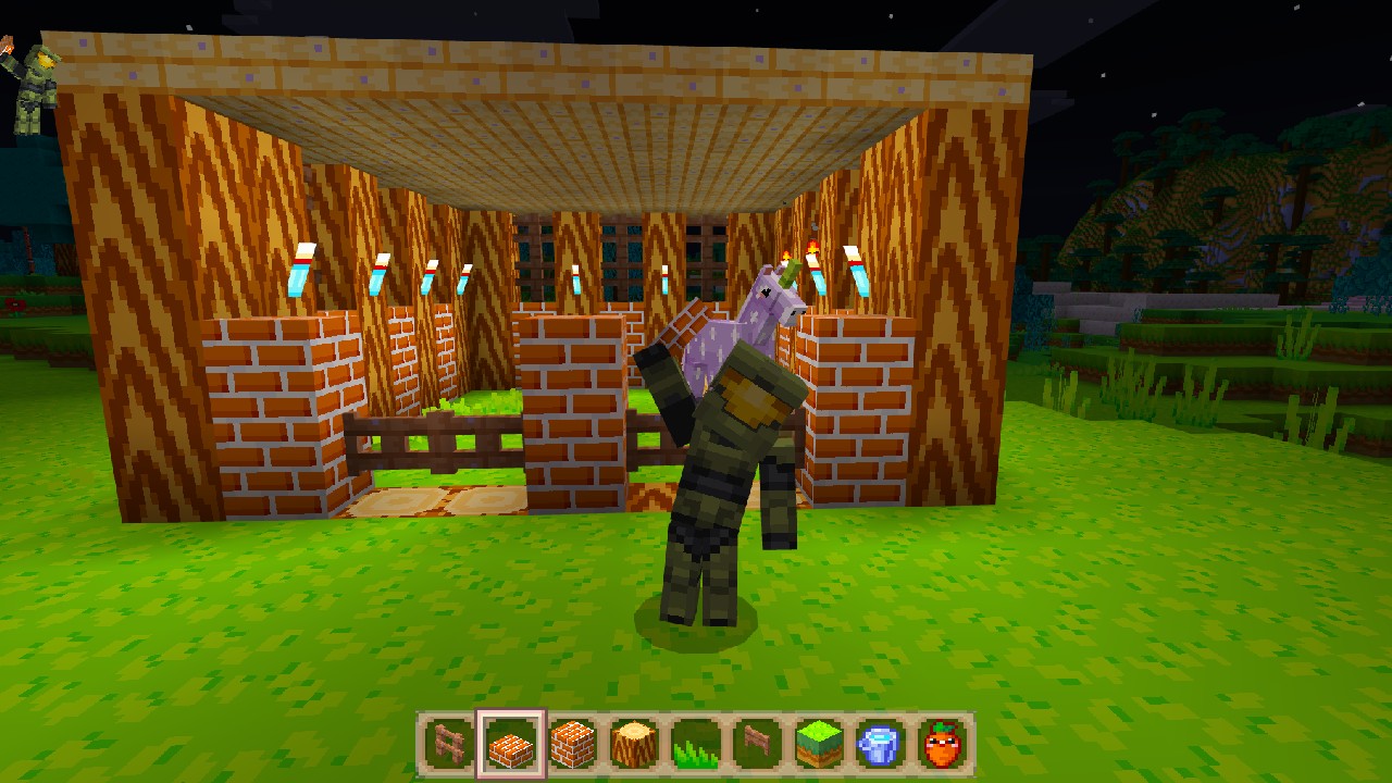 How to Build a Horse Stable in Minecraft | Best Minecraft Horse Stable ...
