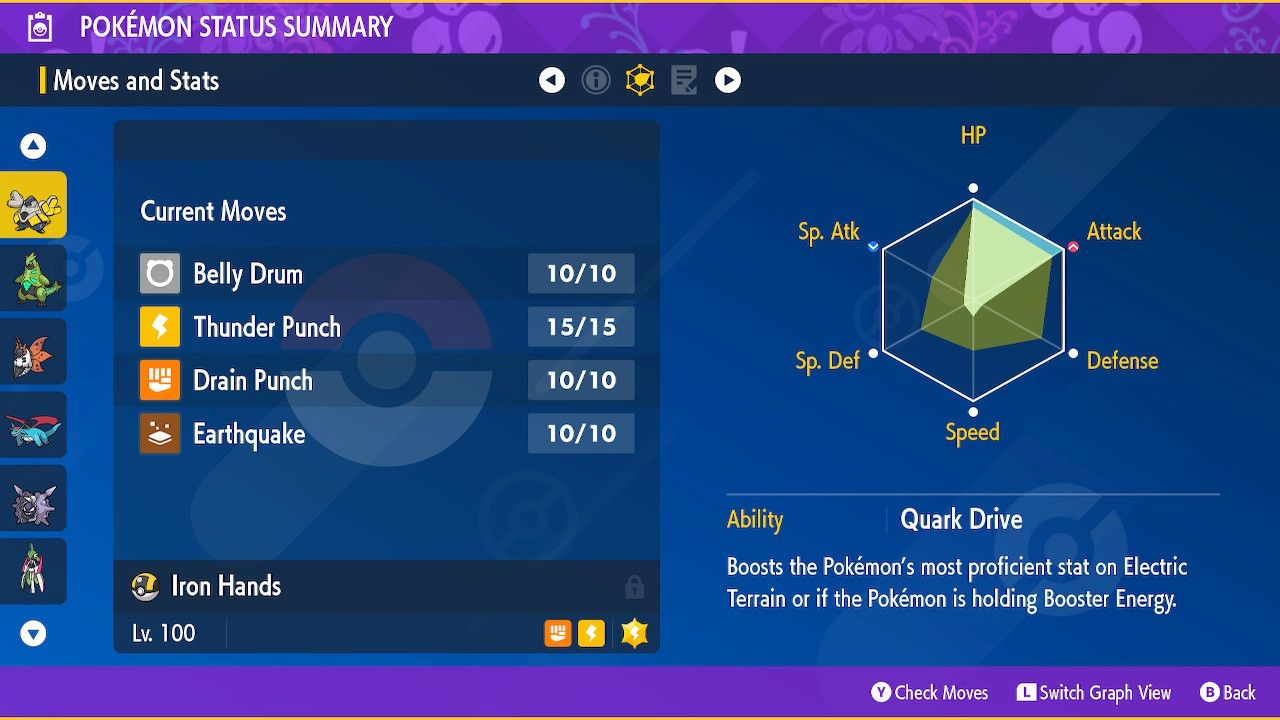 Best Iron Hands Tera Raid Build in Pokemon Scarlet and Violet: Nature ...