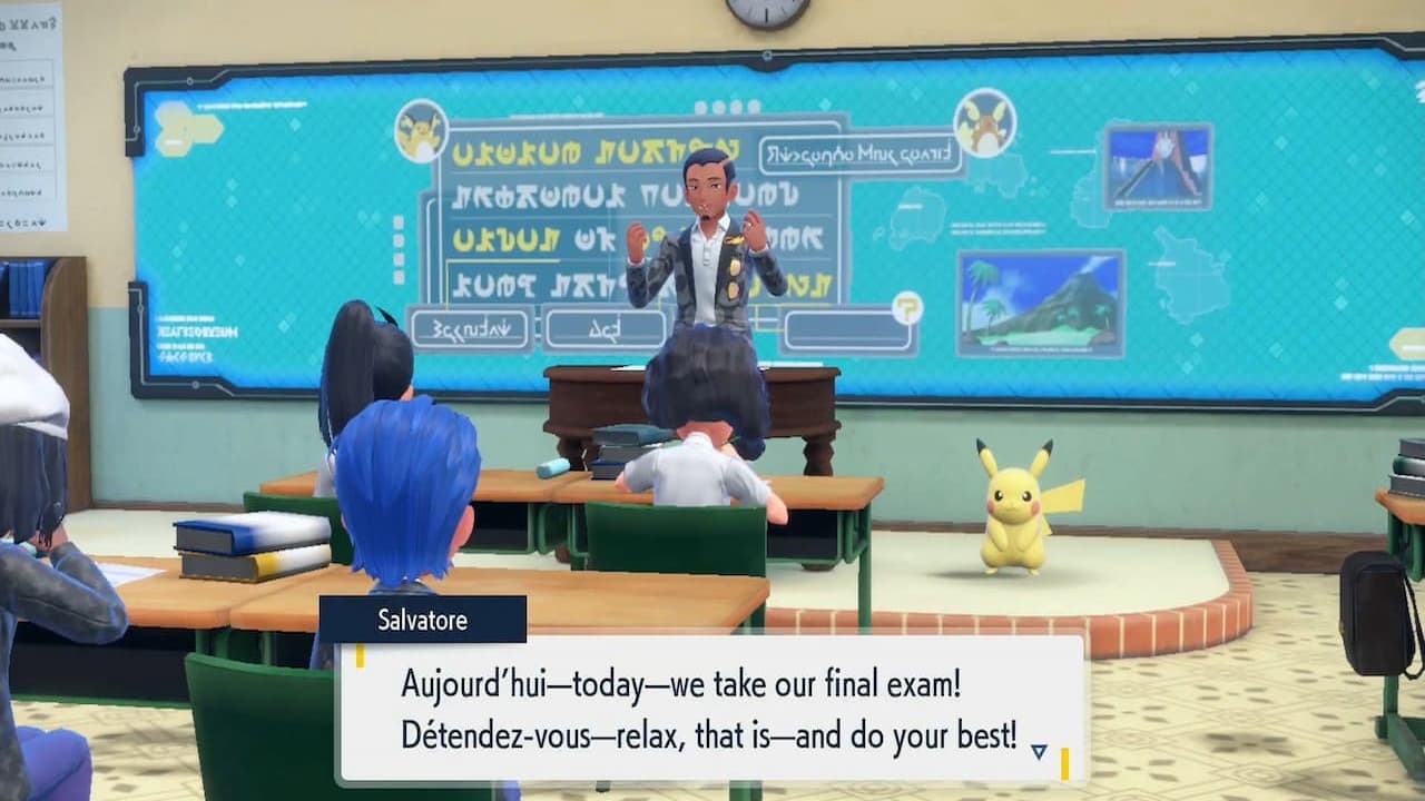 All Pokémon Scarlet and Violet Language Class Answers | Attack of the Fanboy