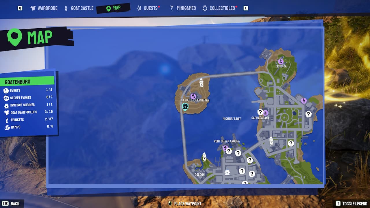 All 7 Instinct Shrine Locations in Goat Simulator 3 | Attack of the Fanboy