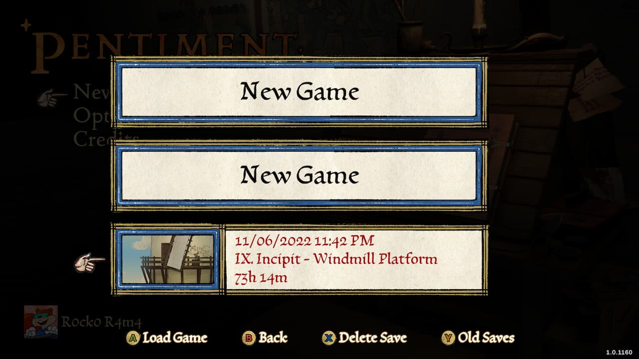 Pentiment: How to Load Old Saves | Attack of the Fanboy