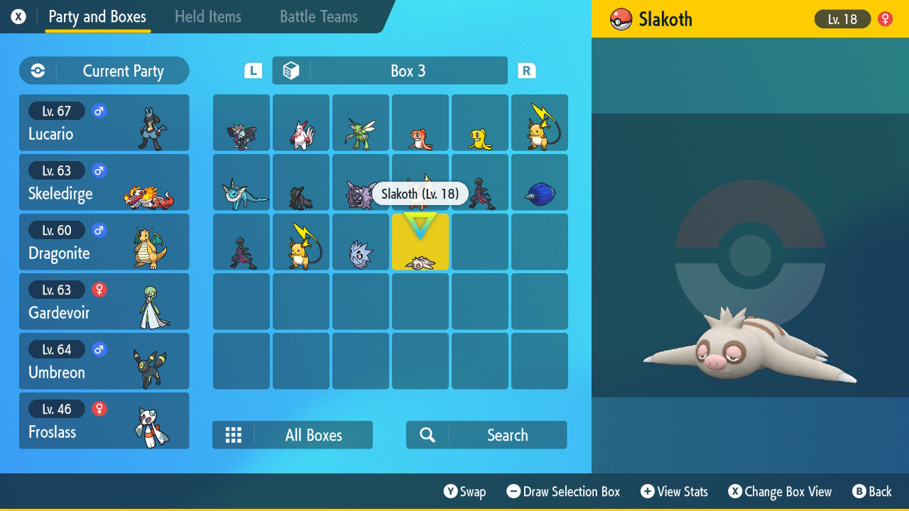 Where to Catch Slakoth in Pokemon Scarlet and Violet | Attack of the Fanboy