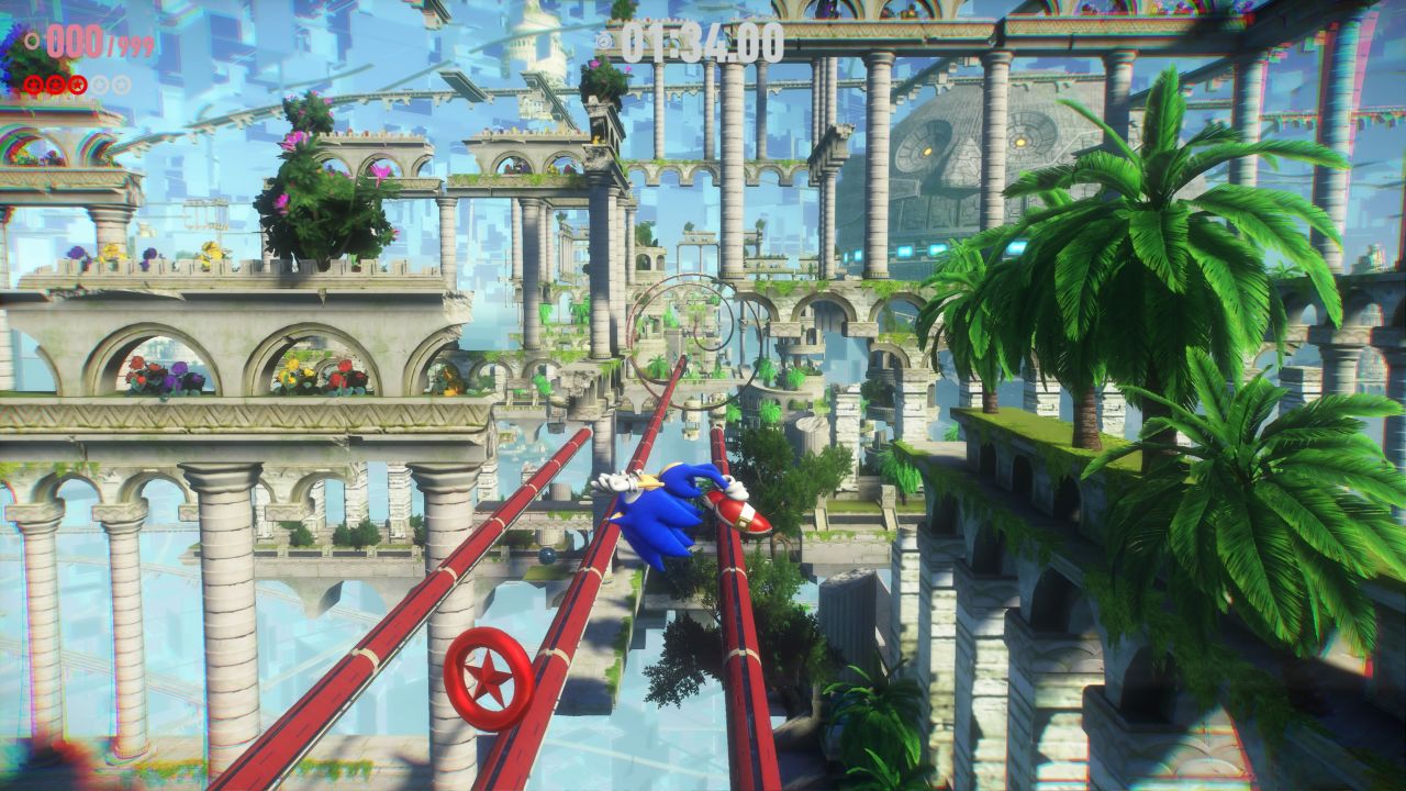 Sonic Frontiers: All Red Star Rings in 1-2 | Attack of the Fanboy