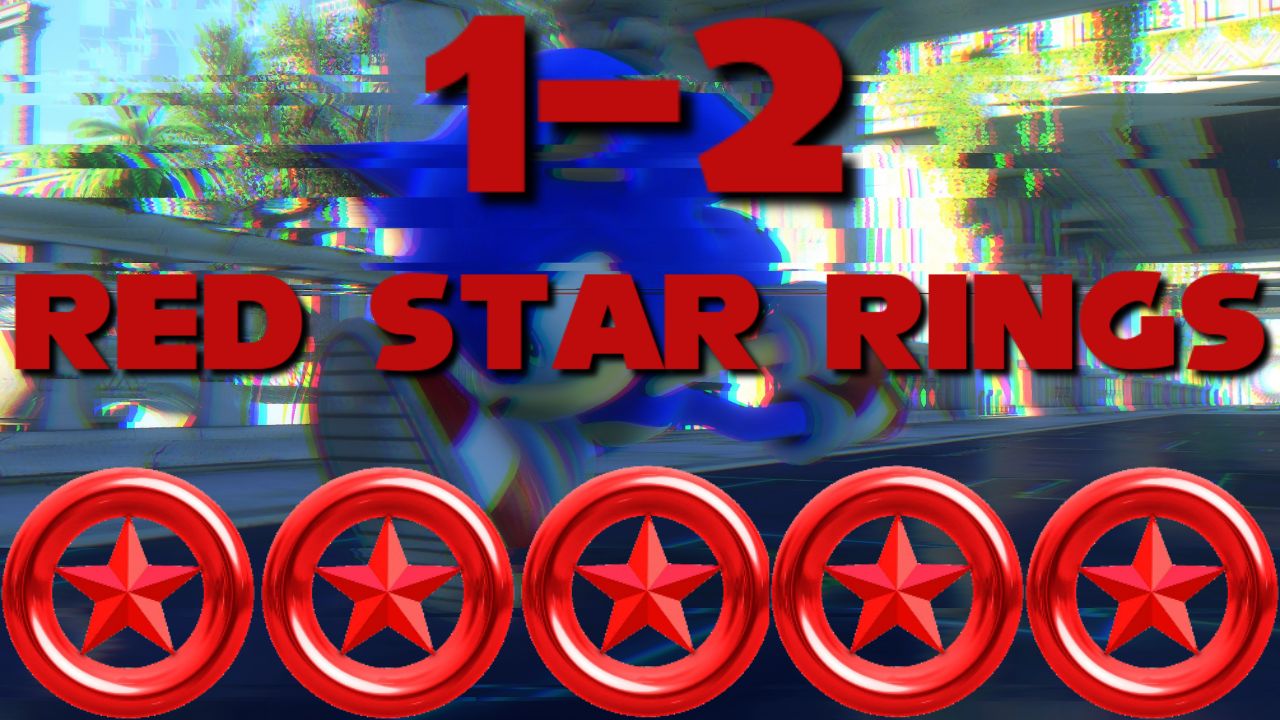 Sonic Frontiers: All Red Star Rings in 1-2 | Attack of the Fanboy