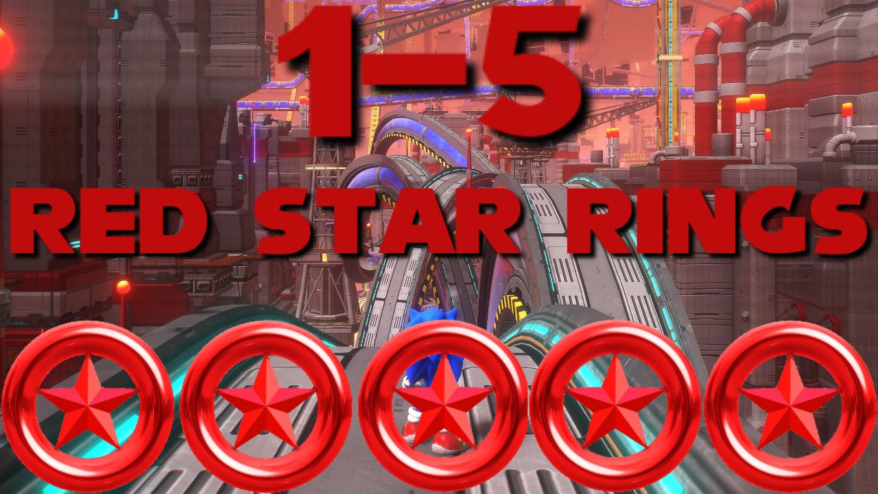 Sonic Frontiers: All Red Star Rings in 1-5 | Attack of the Fanboy