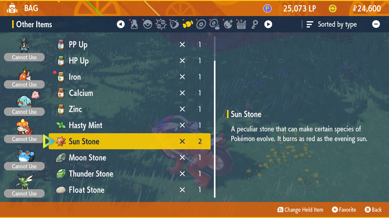 Where to Find a Sun Stone in Pokémon Scarlet and Violet | Attack of the ...