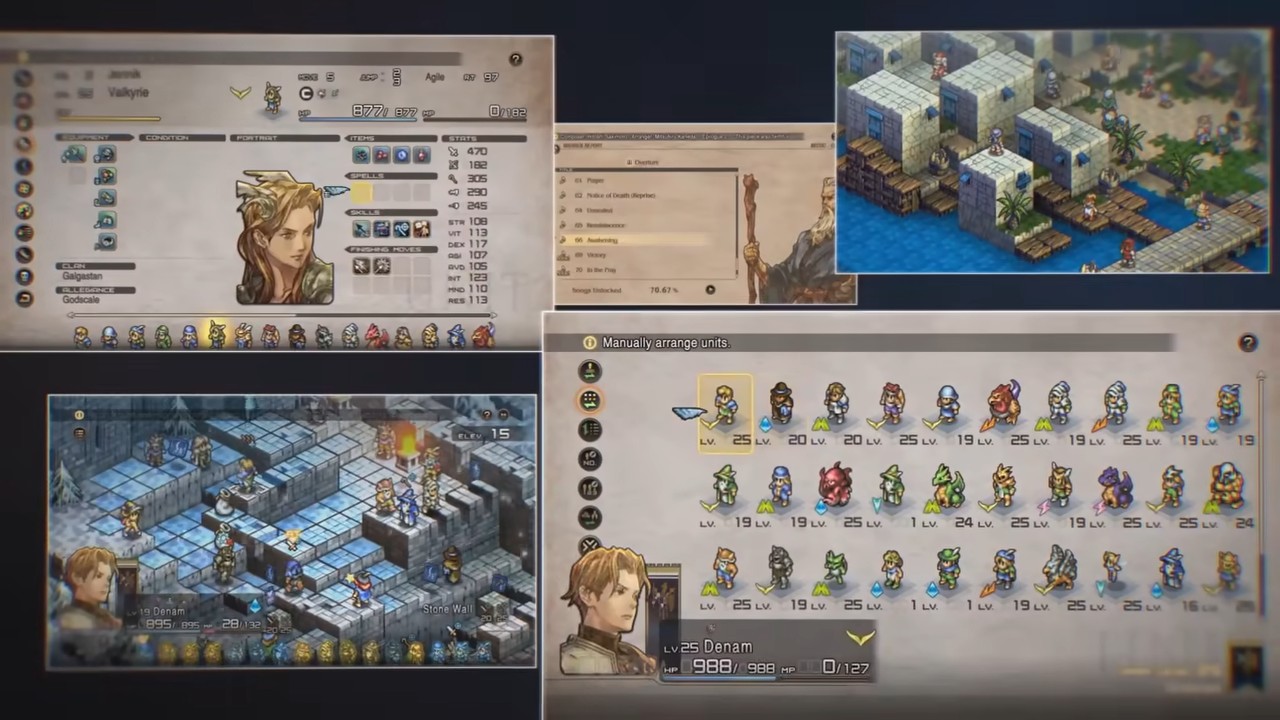 All Playable Characters In Tactics Ogre: Reborn | Attack of the Fanboy